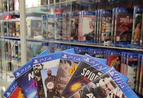 Игры для приставки PlayStation 4, диски PS4