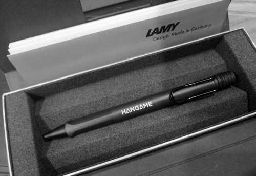 Ручка шариковая Lamy черная матовая