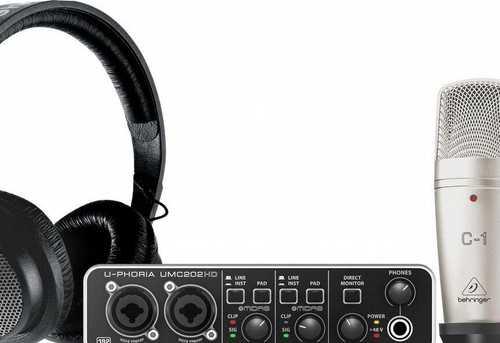 Behringer U-phoria studio PRO набор для