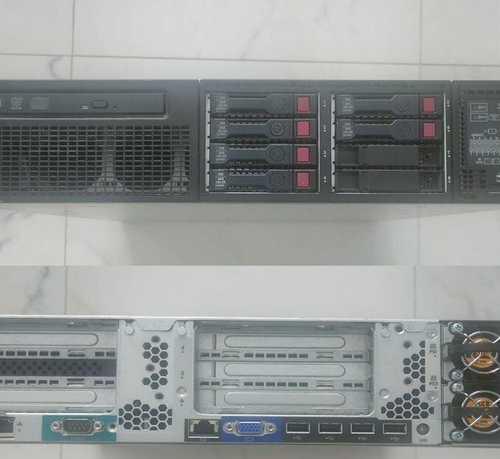 Сервер HP DL380p Gen8 2хE5-2667v2 3.3 GHz 128Gb