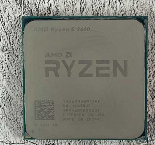 Процессор ryzen 5 2600