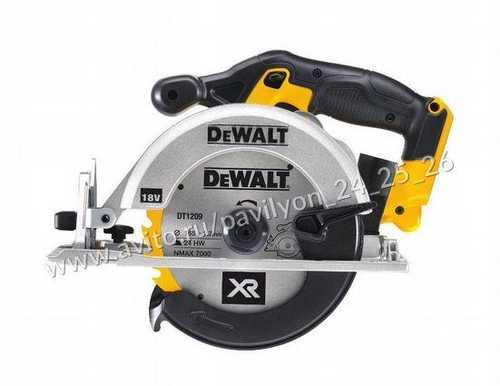 Пила циркулярная dewalt DCS391N