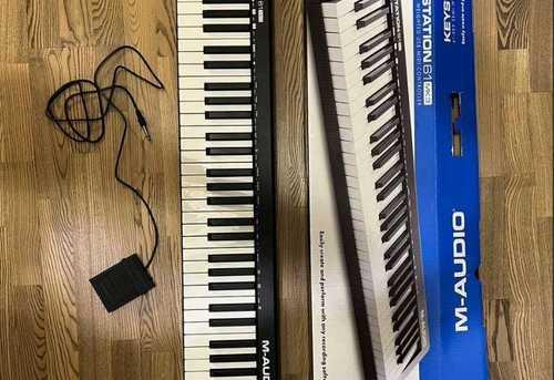 M audio keystation 61 mk3 + педаль сустейна