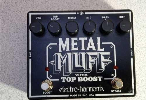 Педаль эффектов Electro-Harmonix (EHX) Metal Muff