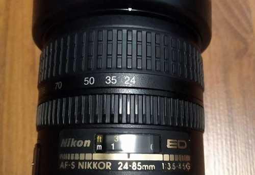 Nikon AF-S 24-85mm f/3.5-4.5G ED