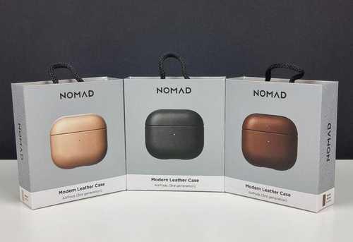 Кожаный чехол Nomad Modern Leather Case для AirPod