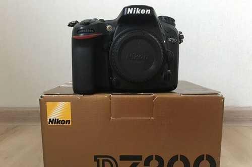 Nikon D7200 body (пробег 14 тыс.)