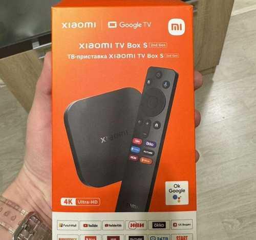 Tv приставка xiaomi tv box S 2nd gen