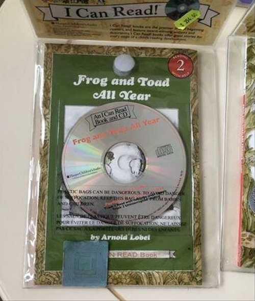 Frog & Toad by A. Lobel, новые книги на анг