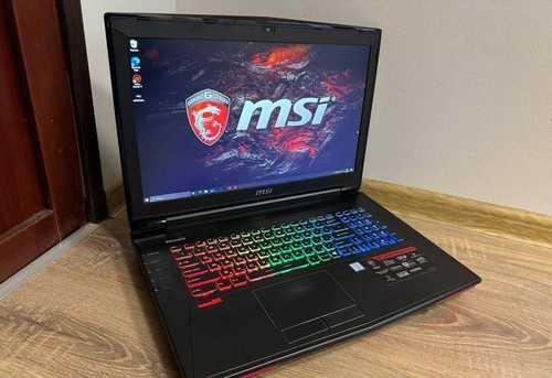 MSI GT72S 17.3 I7/24Gb/GTX980