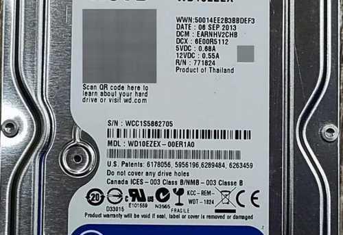 Жесткий диск 1 TB WD Blue WD10ezex