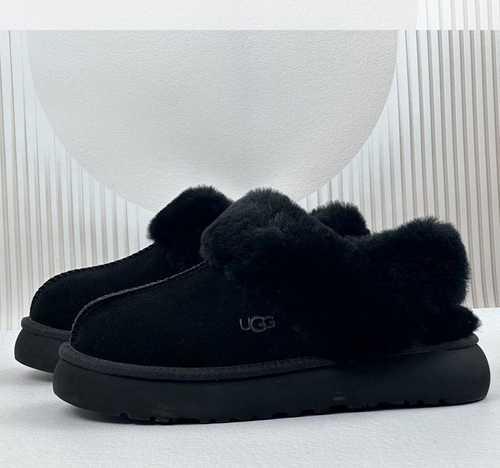 Угги женские slippers disguette black