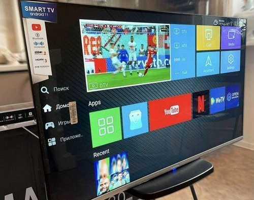 Телевизор smart tv 4k на андройде 11