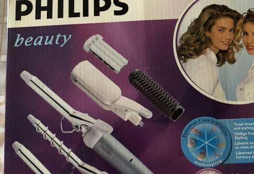 Щипцы для завивки волос philips