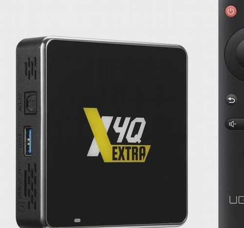 Ugoos X4Q extra/Pro/Cube/Plus Android TV Box 2/4 гб RAM 16/32/64 гб Extra