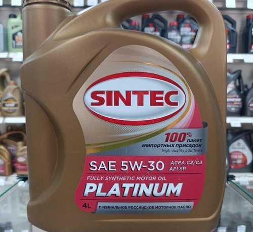Моторное масло sintec platinum 7000 5w 30