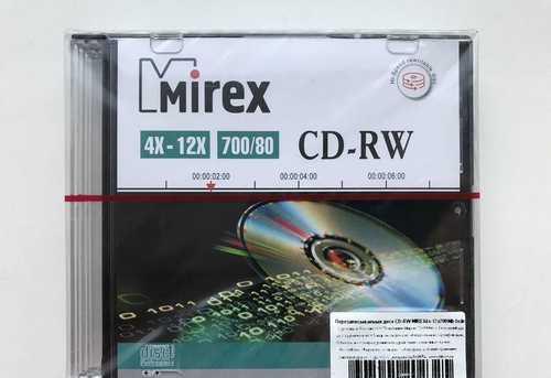 Новые диски Mirex CD-RW (4 шт.)