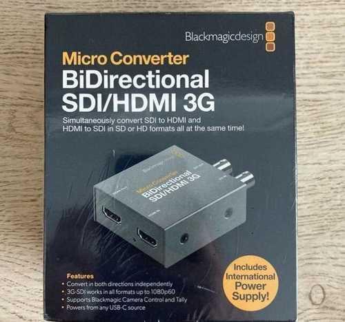 Micro converter Blackmagic BiDirectional SDI/hdmi