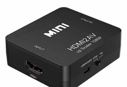 Конвертер hdmi на AV RCA адаптер