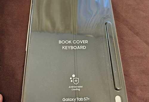 Book Cover Keyboard Slim для Galaxy Tab S7+