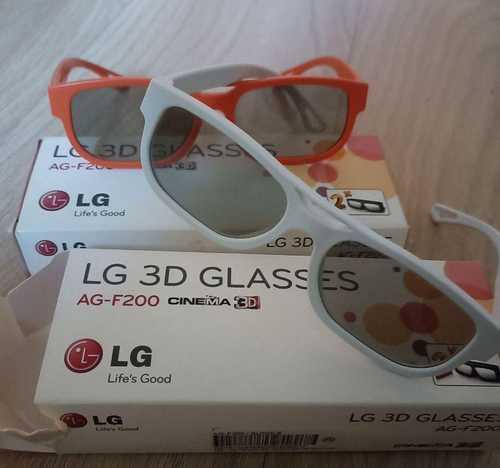 3D очки lg