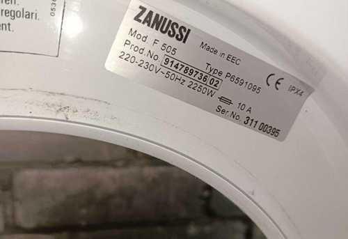 Разбор стиральной машины Zanussi F505