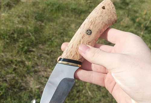 Шкуросъемный нож скиннер из кованой стали х12мф