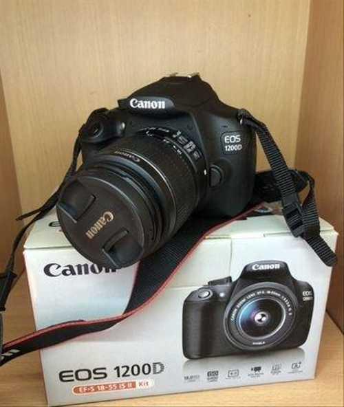 Фотоаппарат Canon eos 1200d kit 18-55