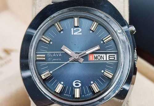 Часы Слава 2427 "Косая" 1980-е СССР
