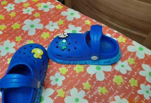 Сандали, сабо, типа Crocs для мальчика кроссовки