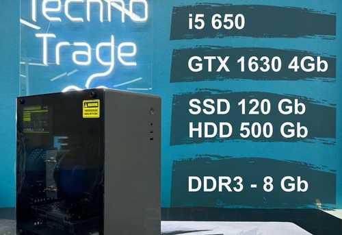 Игровой пк i5 650 1630 4Gb SSD