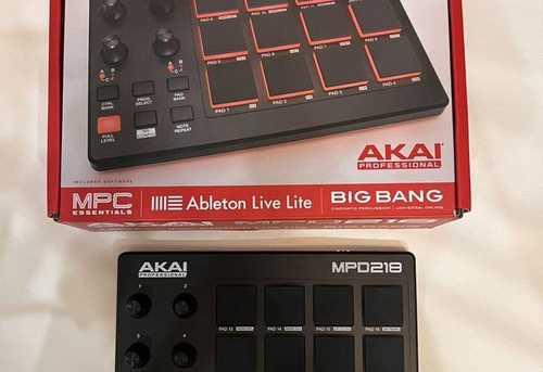 Akai pro mpd218 usb/midi-контроллер