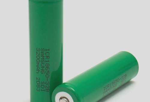 Аккумулятор 18650 Samcung 3200 mAh 3.7 V пара