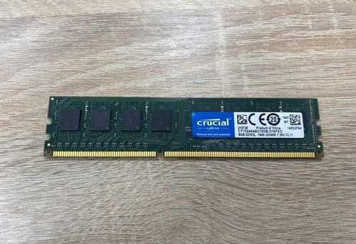 Crucial DDR3L 8Gb - 1600