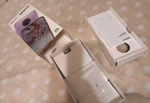 Коробка от Nokia G10, Samsung, lenovo