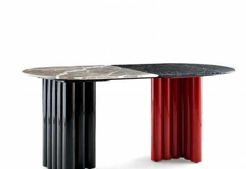 Дизайнерский Стол с красно-черными ножками