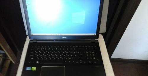 Мощный игровой ультрабук acer V5-572 I7/8/256/GF75