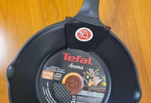Сковорода вок Tefal Aroma 28 см, индукция, новая