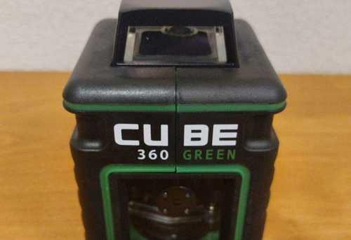 Лазерный уровень ADA cube 360 green ultimate