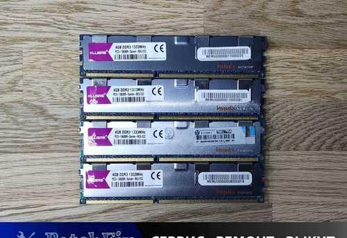 Комплект серверной памяти 16gb kllisre DDR3 ECC