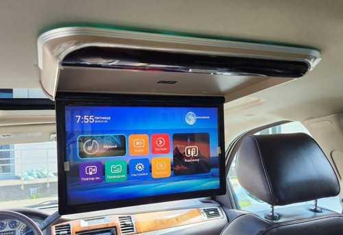 Потолочный монитор android для Cadillac Escalade