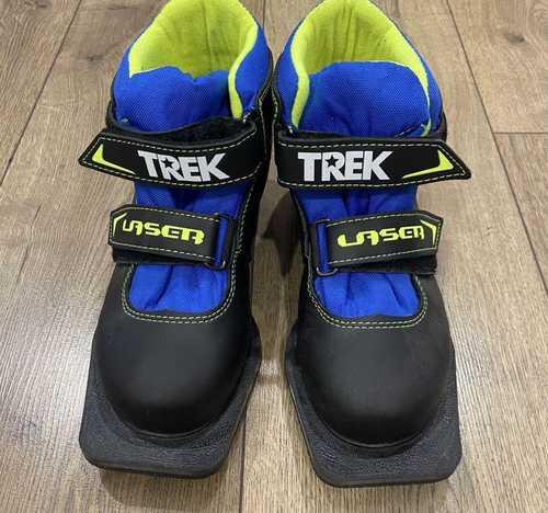 Лыжные ботинки lazer trek 34 размер