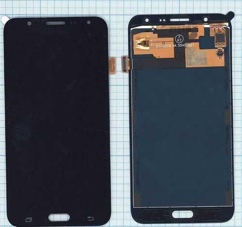 Дисплей Samsung J700F черный TFT+настройка яркости