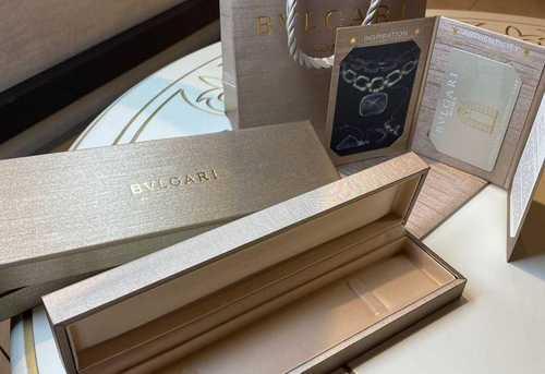 Коробка упаковочная для колье bvlgari