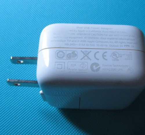 Блок питания Apple iPod USB Power Adapter Оригинал