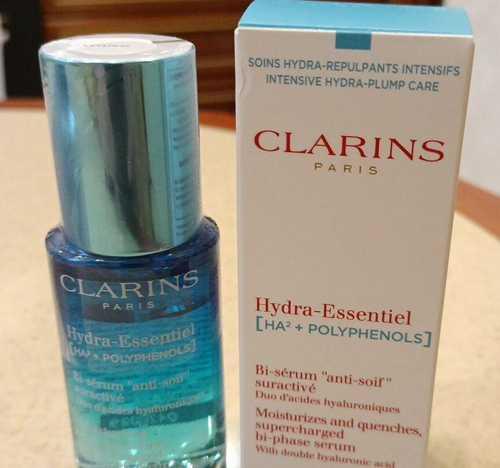 Увлажняющая сыворотка для лица clarins 30мл