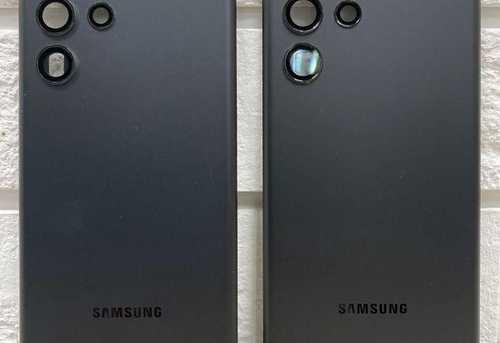 Крышка Samsung S22 Ultra черная