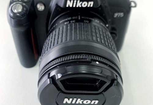 Фотоаппарат Nikon F75 (пленочный)