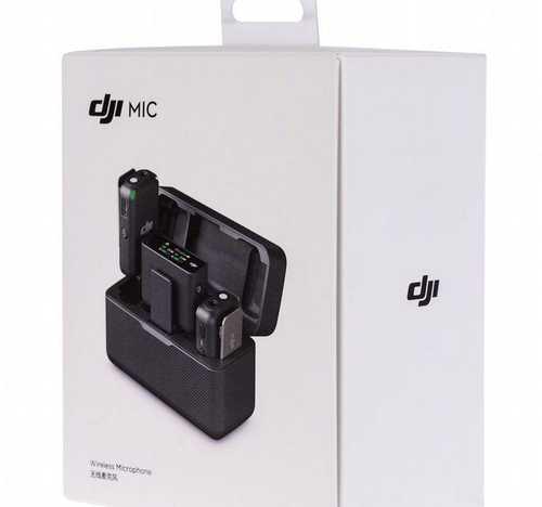 Микрофон DJI Mic (2 TX + 1 RX + Charging Case)