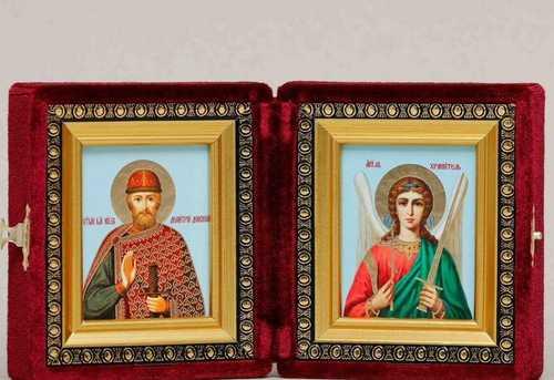 Святой Димитрий Донской и Ангел Хранитель икона